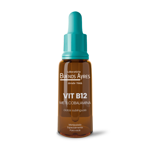 Vit B12- Gotas 20mL | Laboratório Buenos Ayres