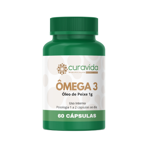 Ômega 3 1g | Curavida Farmácia